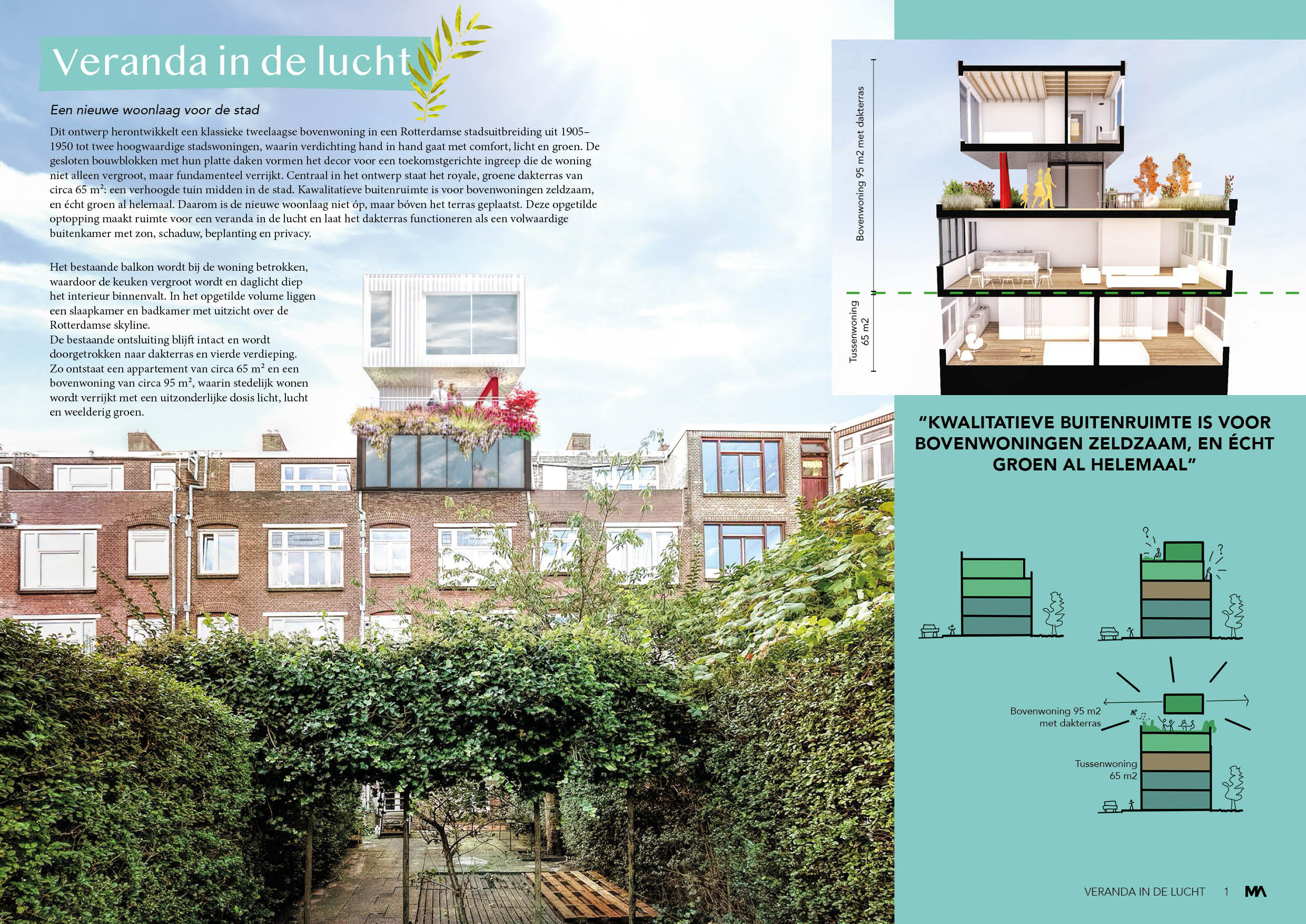 Veranda in de lucht - Benut de overruimte!